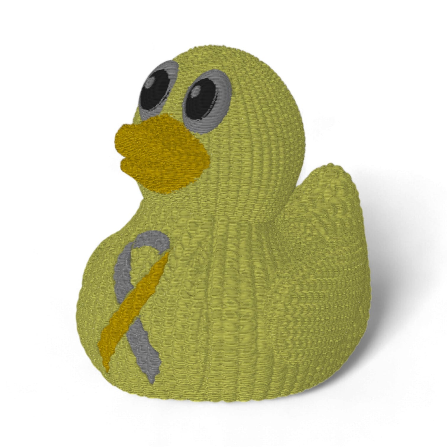 Childhood Brain Cancer Awareness Duck – Cruising Quackers