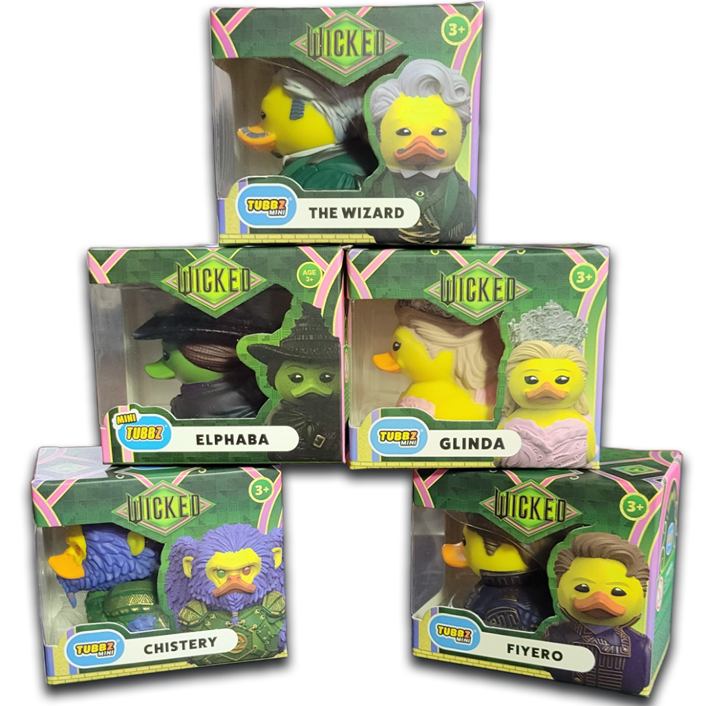 Wicked Tubbz MINI Collectible Ducks – Full Wicked Collection – Cruising ...