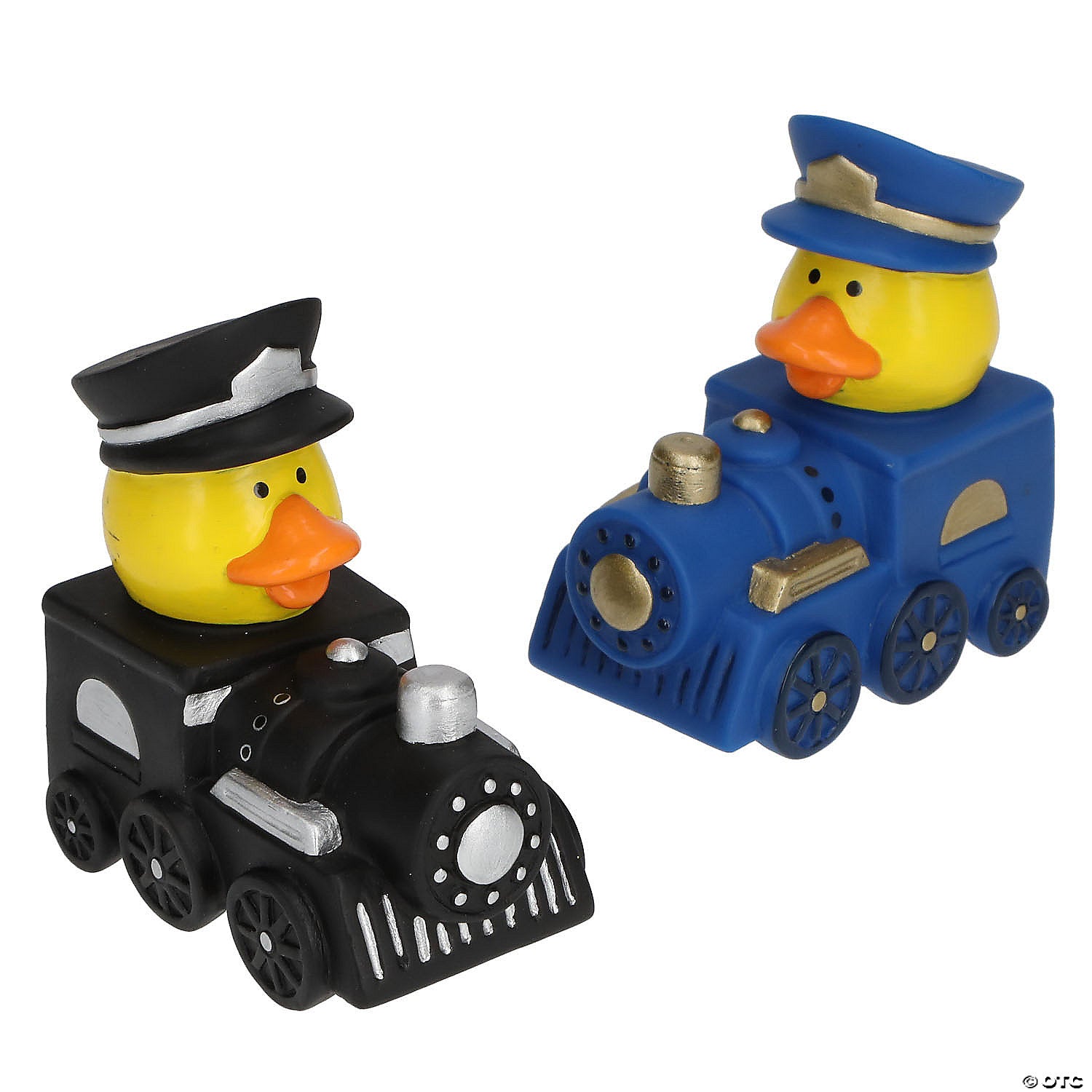 Train-Shaped Conductor Rubber Ducks – Cruising Quackers