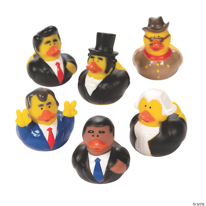 President Rubber Ducks - by the dozen – Cruising Quackers